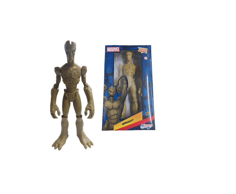 Boneco Marvel Groot All Seasons 22CM - Marvel - Brinquedos é na Bmtoys