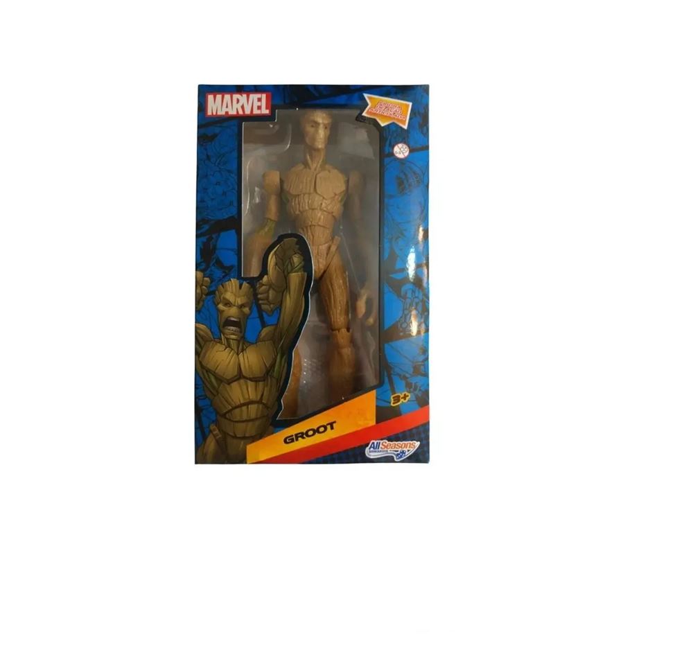 Boneco Marvel Groot All Seasons 22CM - Marvel - Brinquedos é na Bmtoys
